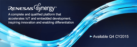 Plataforma Renesas Synergy - Embarcados